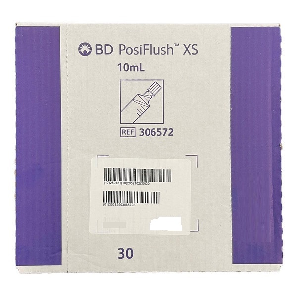 BD POSIFLUSH XS (Externally Sterile) 10ML PRE-FILLED SALINE SYRINGE ...