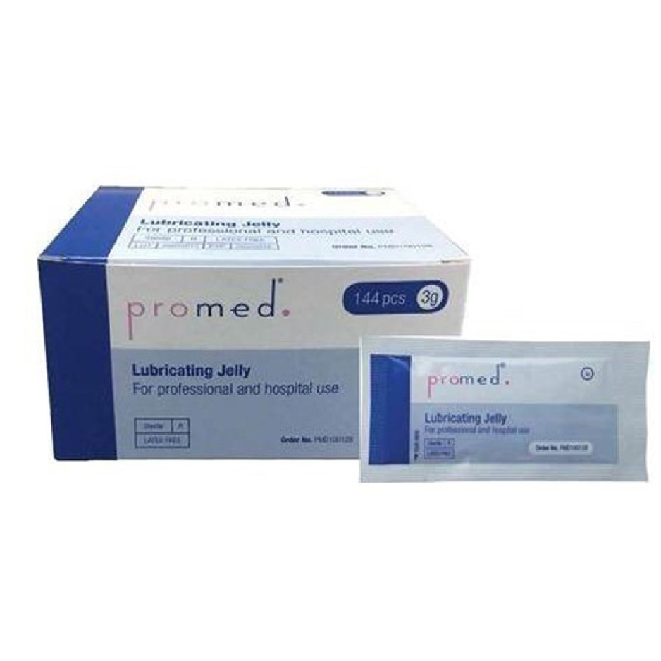 PROMED LUBRICATING JELLY 3G STERILE - 144 | Diagmed