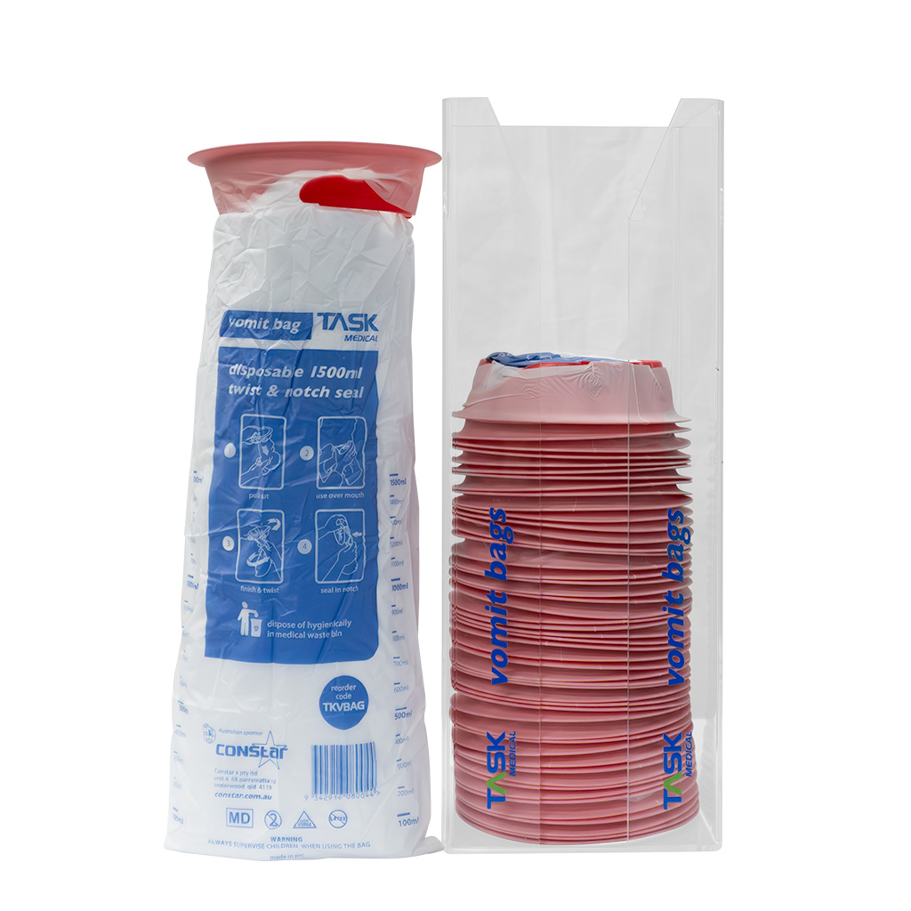 TASK MEDICAL VOMIT BAG HOLDER/DISPENSER EACH | Diagmed